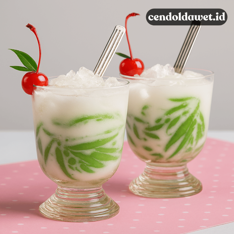 Resep Es Dawet Ayu Khas Banjarnegara, Segar dan Nikmat!